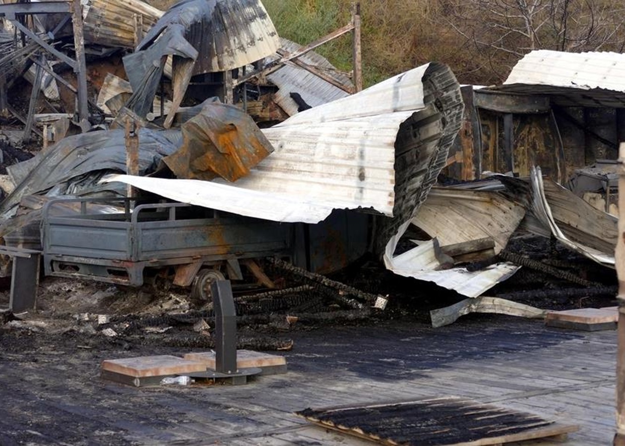 З'явилися фото наслідків нічної пожежі в Одесі - Korrespondent.net