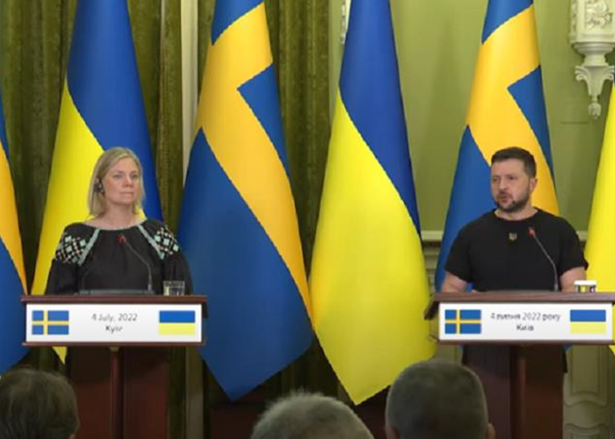 Україна та Швеція підписали спільну заяву