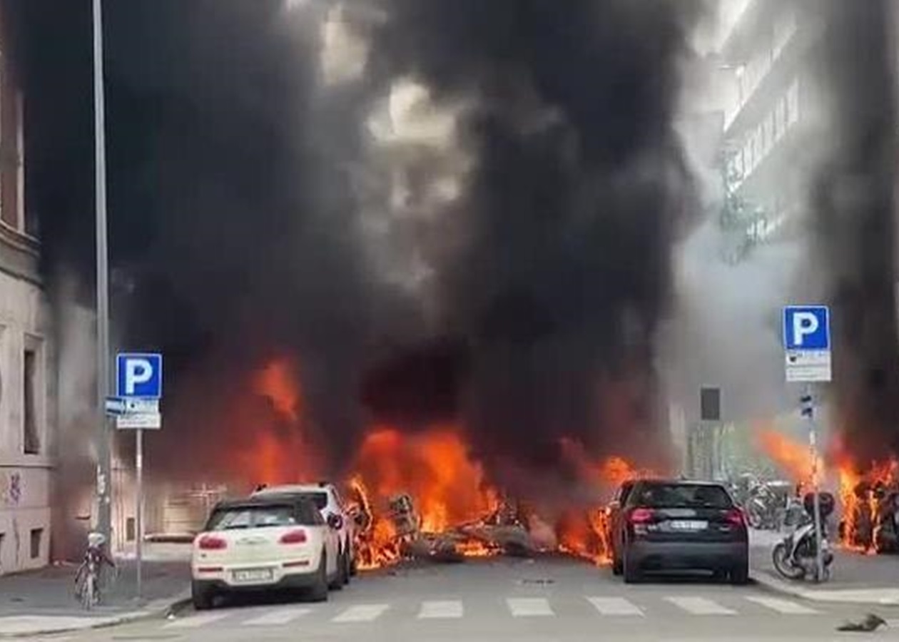 У центрі Мілана стався потужний вибух