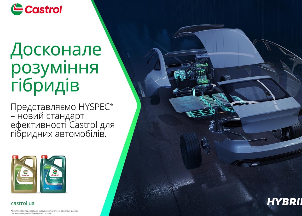 HYSPEC - новий стандарт ефективності Castrol для гібридів ...