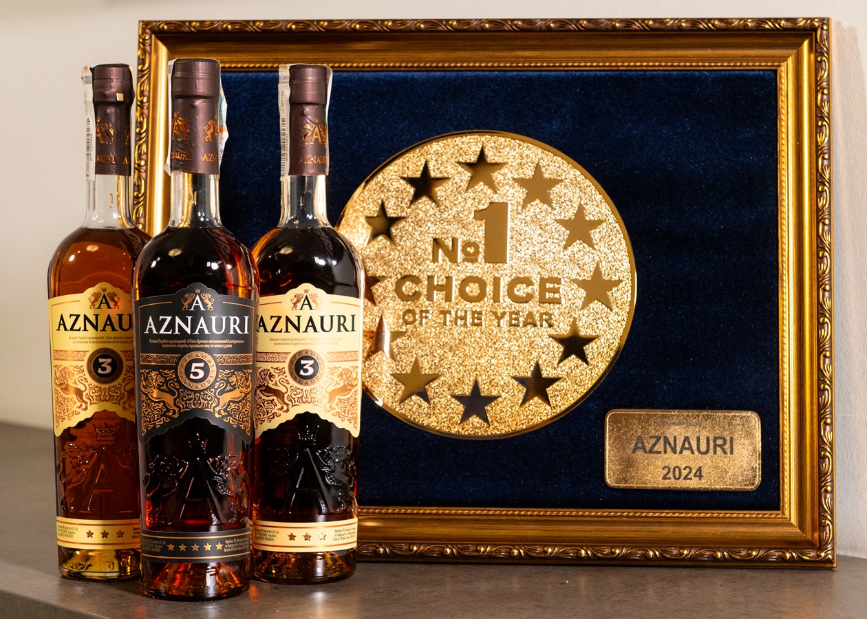 КОНЬЯК РОКУ 2024: AZNAURI отримав визнання на престижній премії "ВИБІР ...