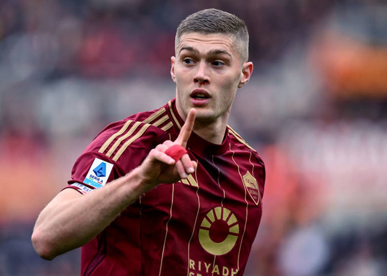 Довбик відзначився ювілейним голом у Серії А - Korrespondent.net