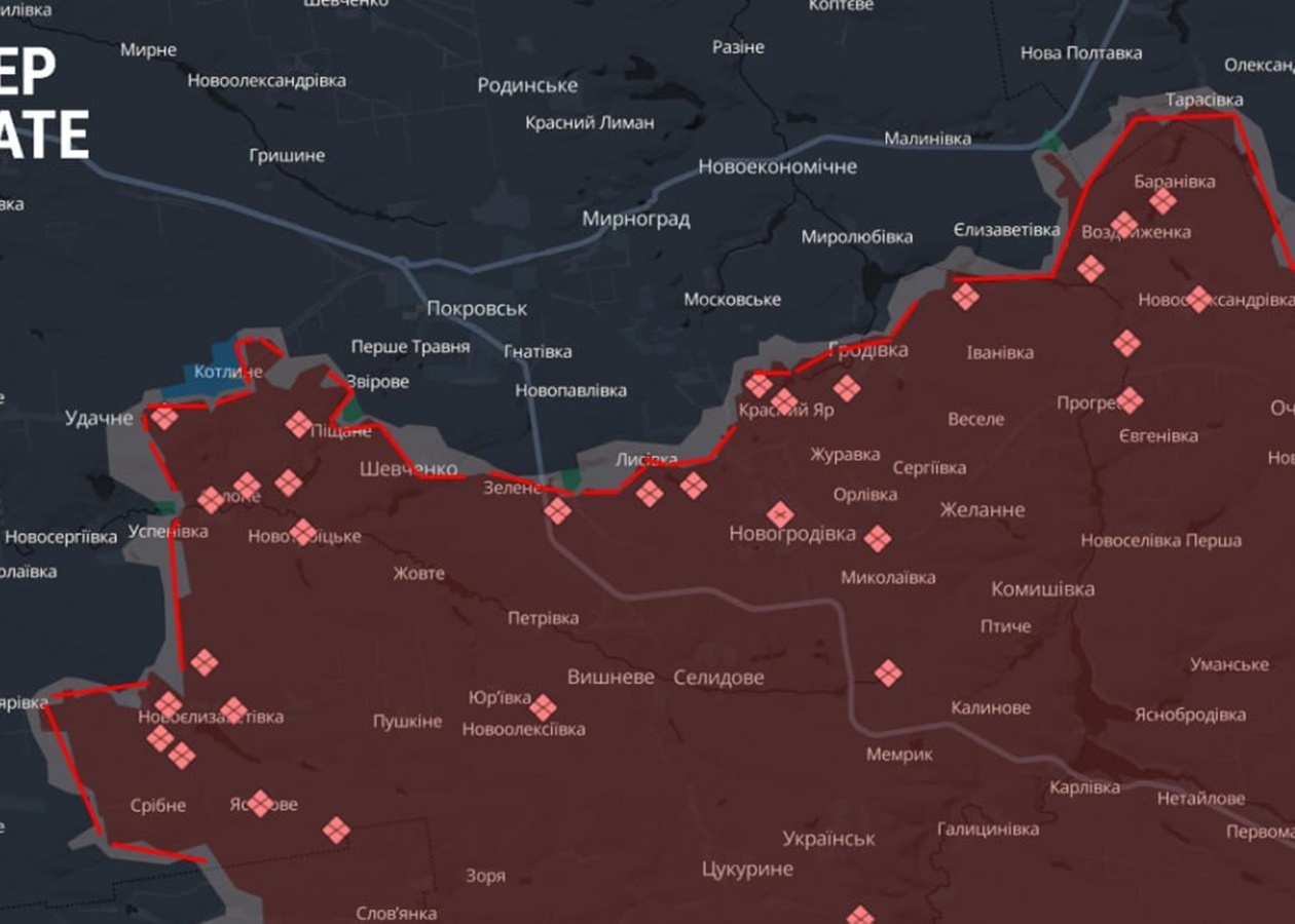 DeepState назвали особо сложные участки на Покровском направлении - Korrespondent.net