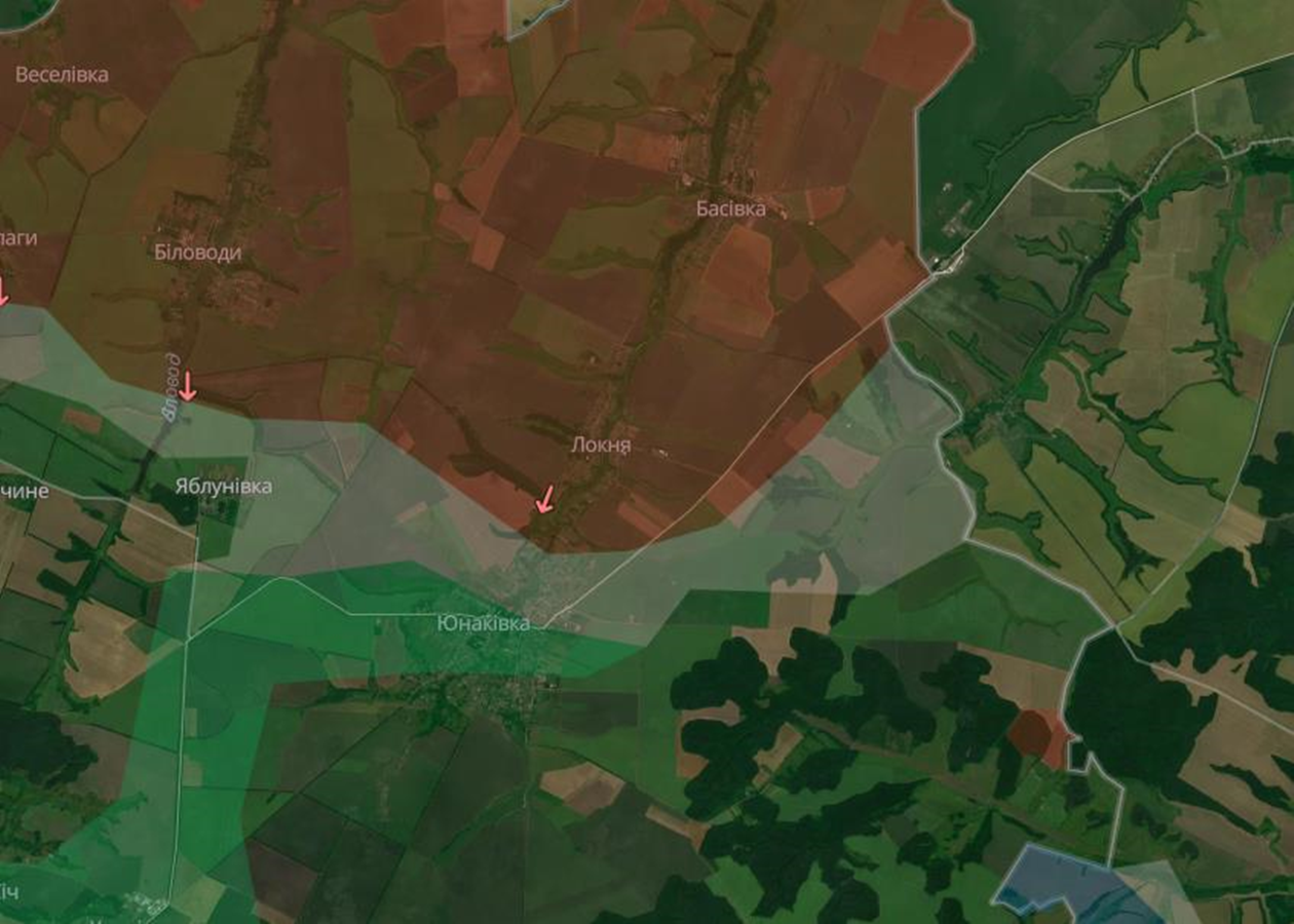 Росіяни окупували Локню на Сумщині - DeepState - Korrespondent.net